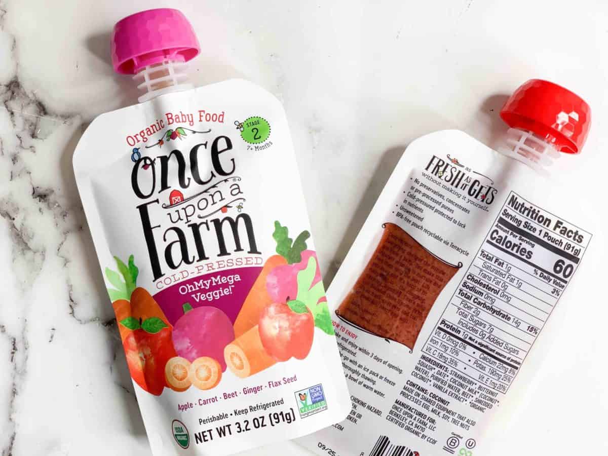 The Best Certified Organic Baby Food Pouches