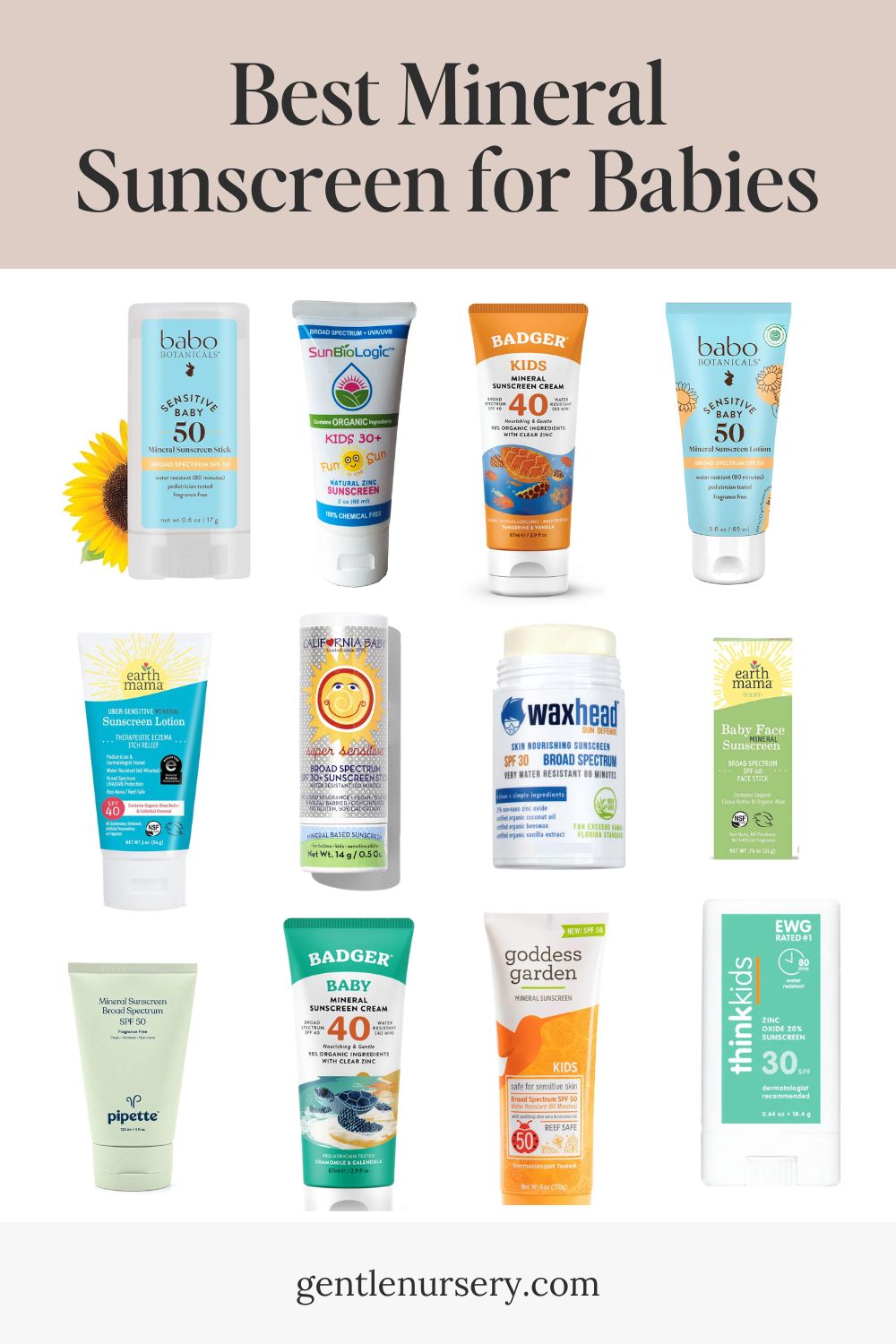 Best Non-Toxic Baby Sunscreens: Safer Mineral Sunscreens