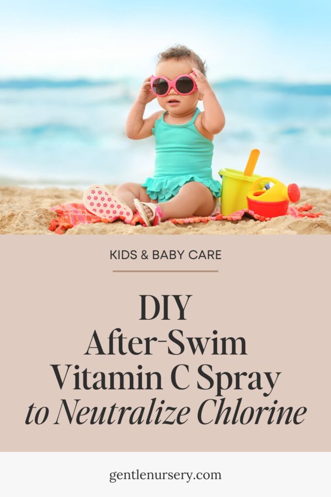 Easy DIY Chlorine-Neutralizing Swim Spray for Kids