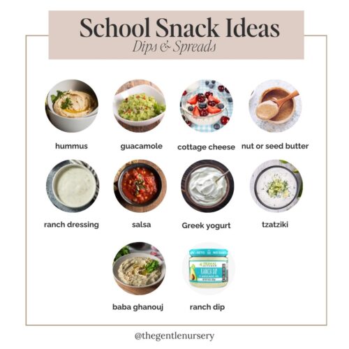 50+ Healthy School Snack Ideas for Kids