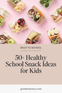 50+ Healthy School Snack Ideas for Kids