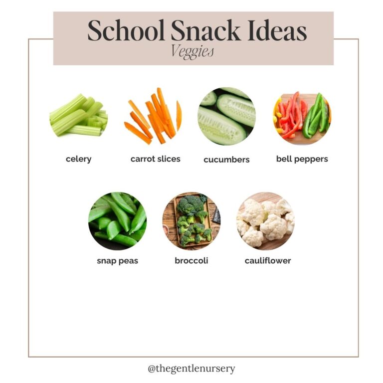 50+ Healthy School Snack Ideas for Kids